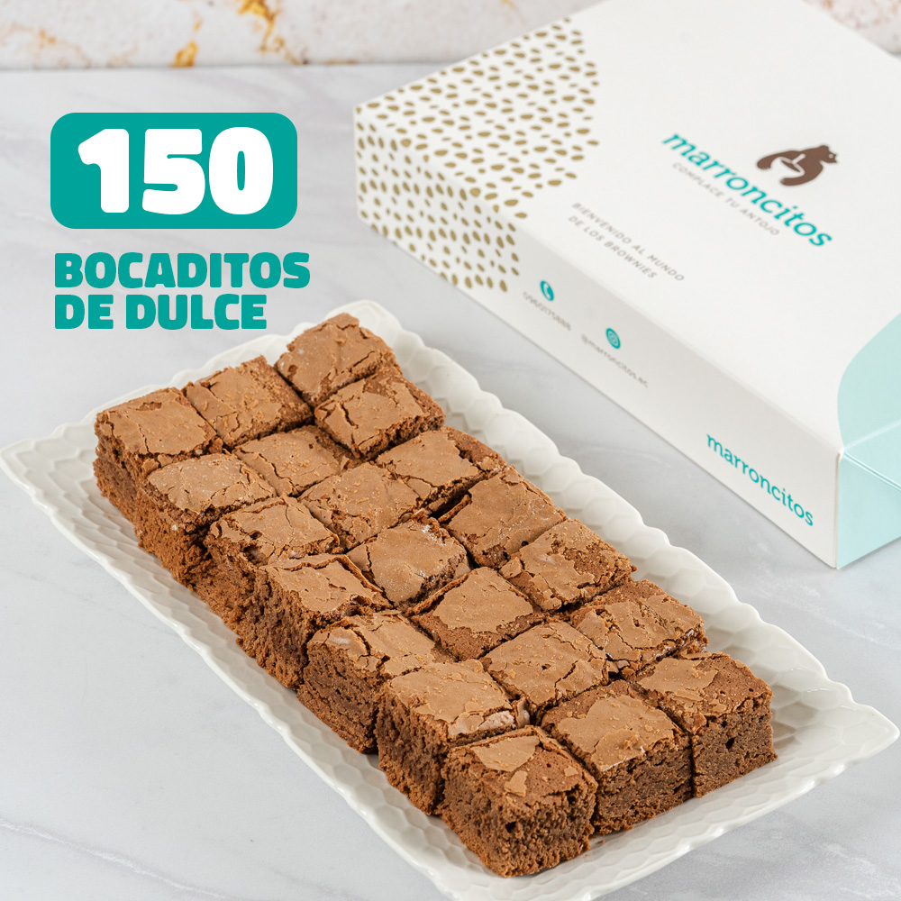 150 bocaditos de dulce - Marroncitos